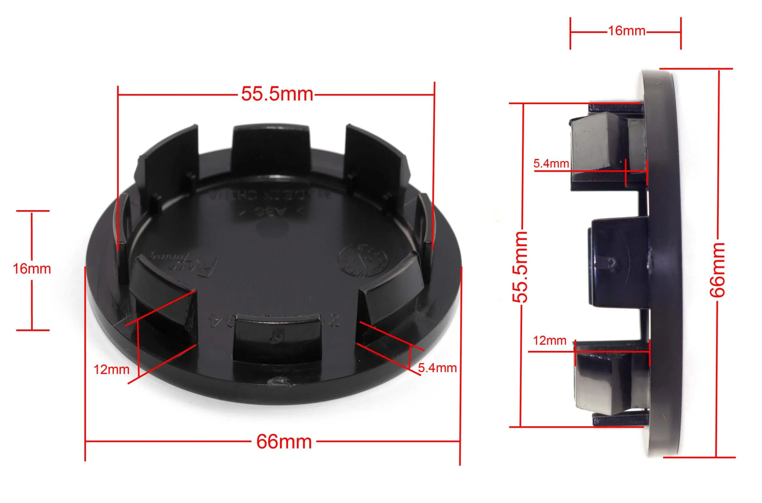 4pcs for Volkswagen Wheel Center Caps Fit Beetle Golf Jetta Passat ...
