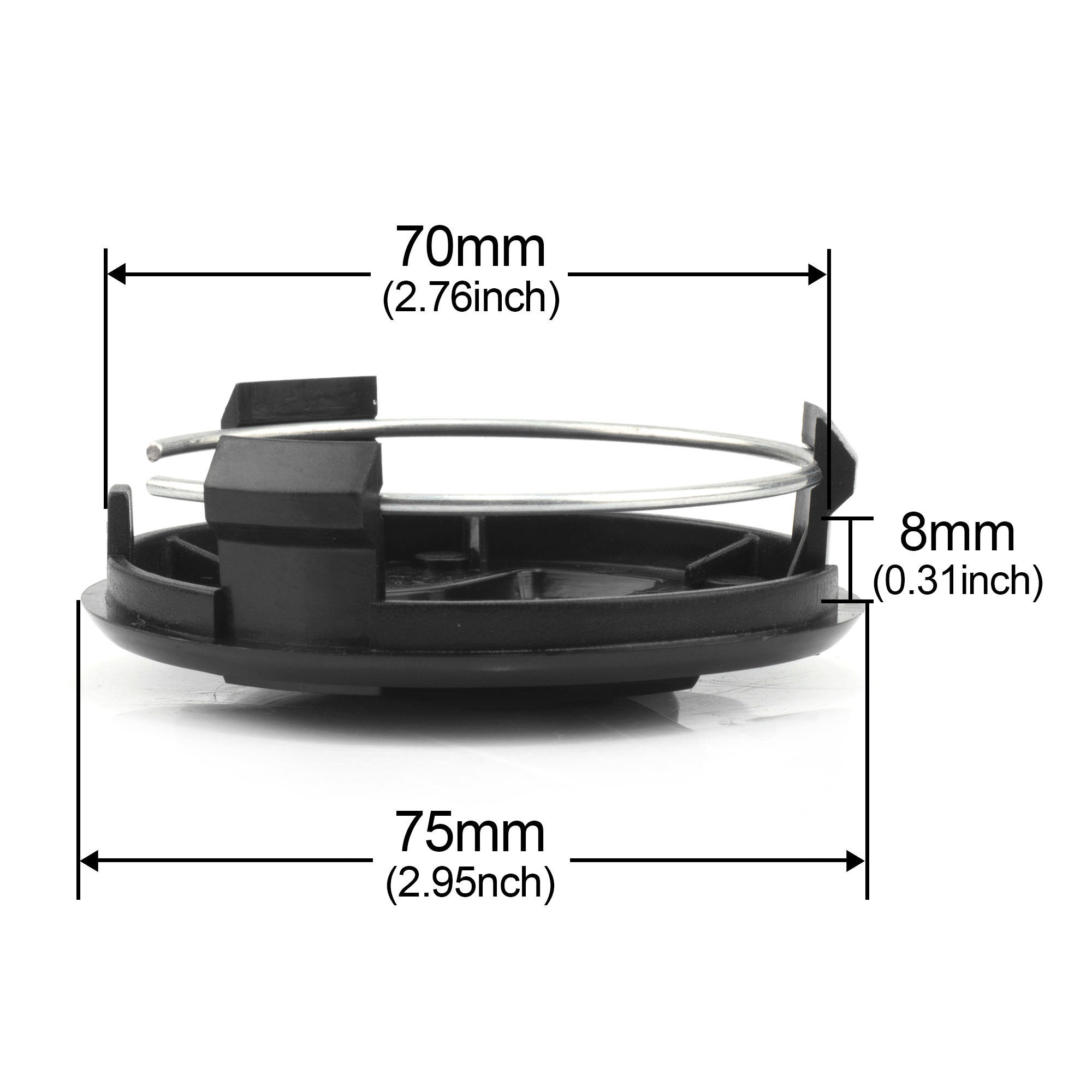 4pcs for Mercedes Benz Wheel Center Caps Fit S300 S350 S600 ML350 75mm ...