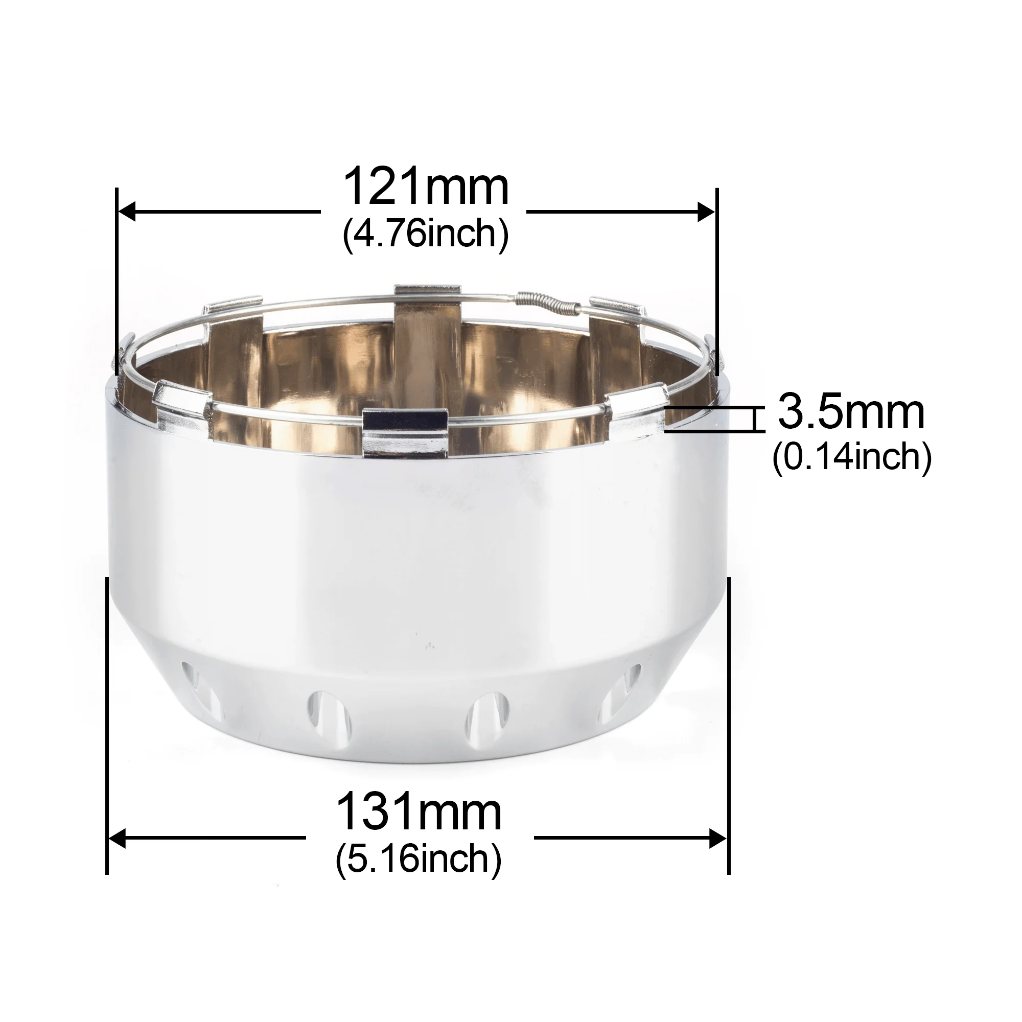 4pcs for XD Wheel Center Cap 8 Lug #464K131-2 131mm/5.16in