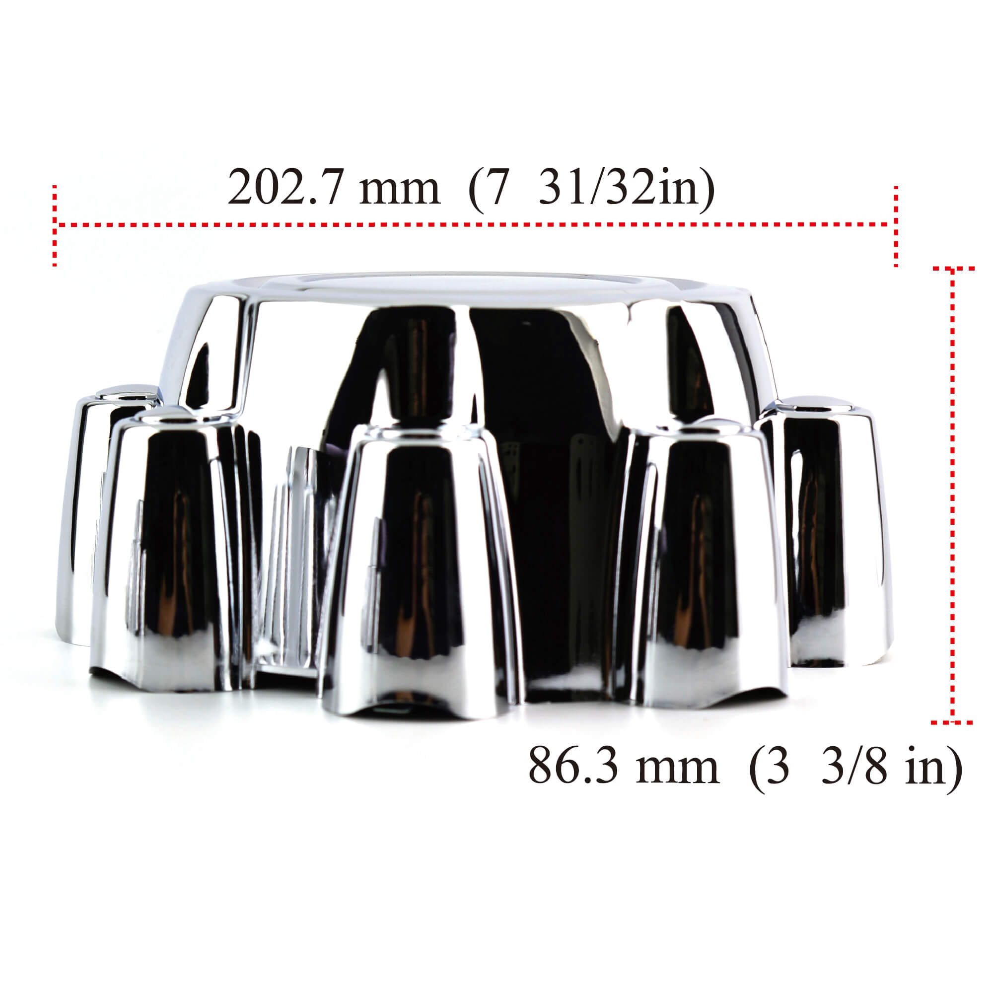 4pcs 212.7mm/7.98in for Ford Wheel Center Caps Fit F250 F350 Super Duty